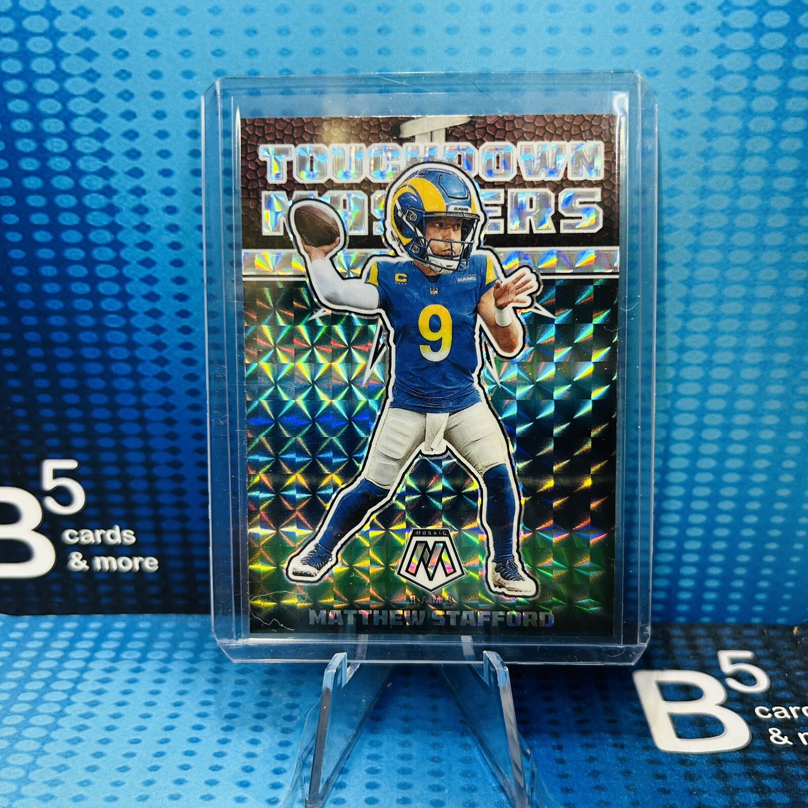 2022 Panini Mosaic Matthew Stafford Touchdown Masters Mosaic Prizm #TD-1 NFL | eBay