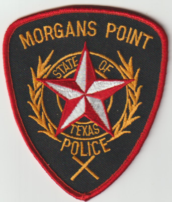 Morgans Point TX non shield shape patch | eBay