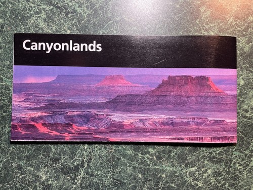 National Park Service Unigrid Brochure Canyonlands NPS | eBay