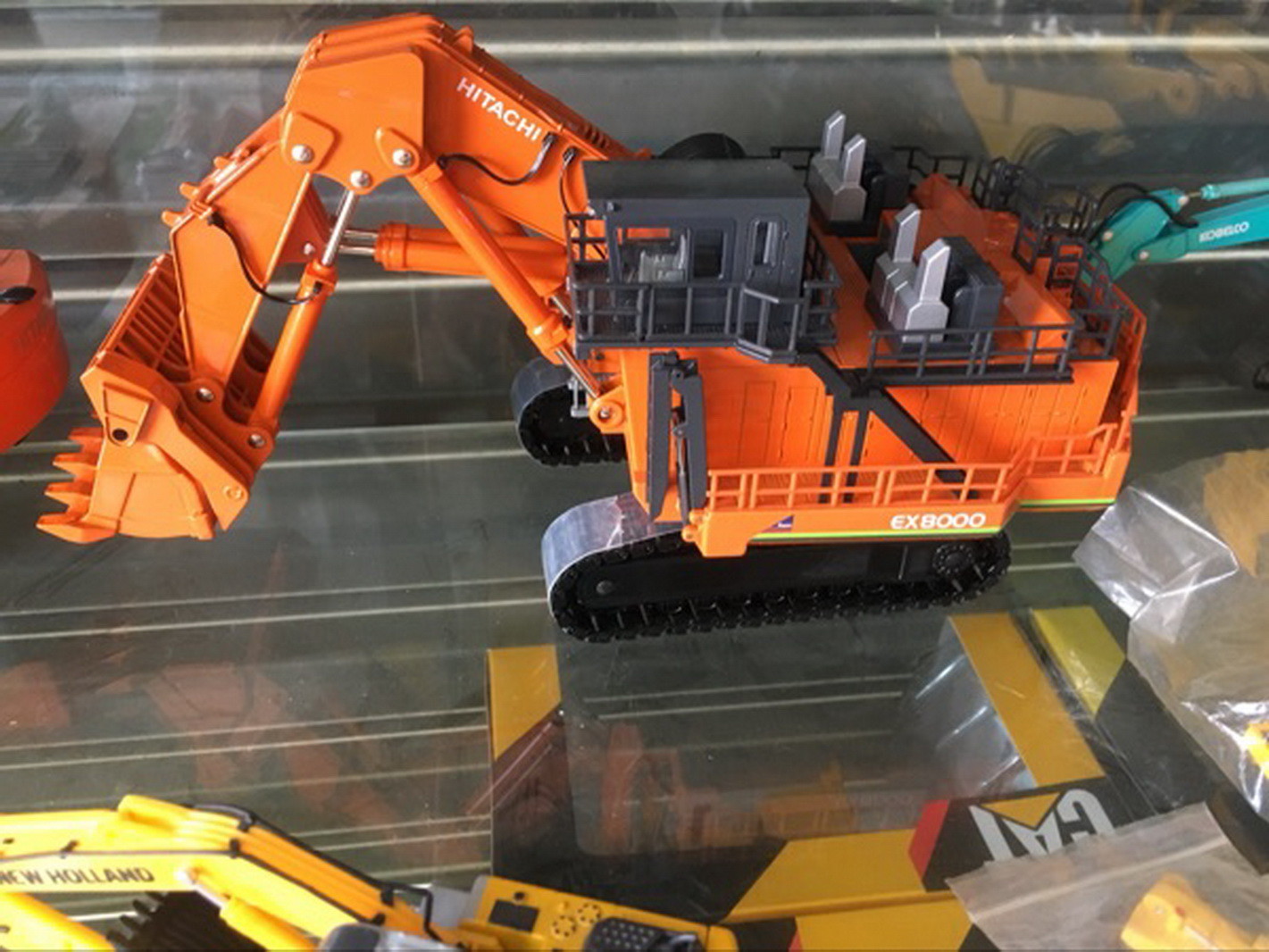 1/87 HITACHI EX8000 Large mining shovel Excavator Diecast Model | eBay