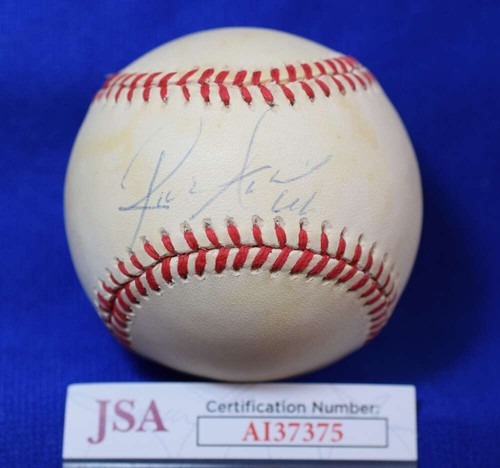 Rick Ankiel JSA Cert Autograph National League Signed Baseball | eBay