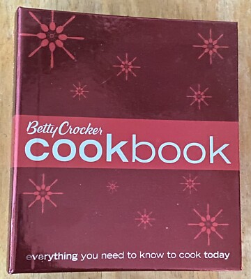 Betty Crocker Cookbook : The Big Red Cookbook by Betty Crocker Editors ...