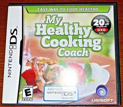 NINTENDO DS : MY HEALTHY COOKING COACH !! COMPLETE w/MANUAL | eBay