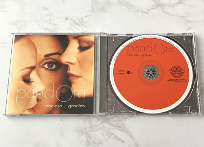 Pandora Por Eso Gracias CD ORIGINAL 2004 Sony Discos VMK-95226 Eres Tu ...