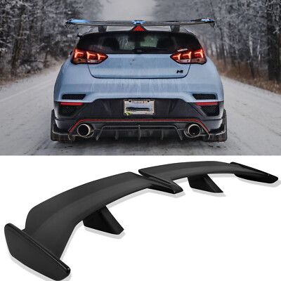 For Hyundai Veloster N Turbo 54" Rear Trunk Spoiler GT PRO Wing Matte ...