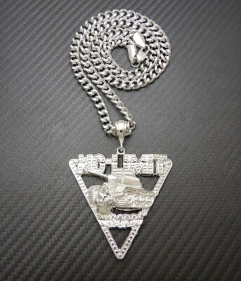 Hip Hop No Limit Records Pendant 6mm/24",30" Cuban Chain Necklace ...
