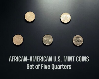 5 United States Quarters Featuring African-American Historical Figures ...