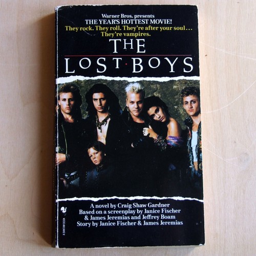 The Lost Boys novelization by Craig Shaw Gardner (Bantam, 1988) 1st ...