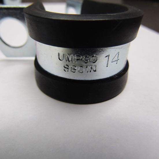 10X UMPCO S801N 11 SINGLE LOOP 3/4"W /16" / 0.69" D GALVANIZED CUSHION ...