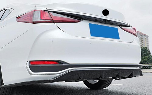 For Lexus ES250 300h 2019-2022 Glossy Black Rear Bumper Diffuser ...