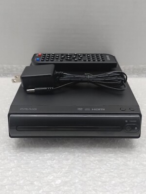 Craig CVD401A Compact HDMI DVD Player with Remote in Black | Compatible ...