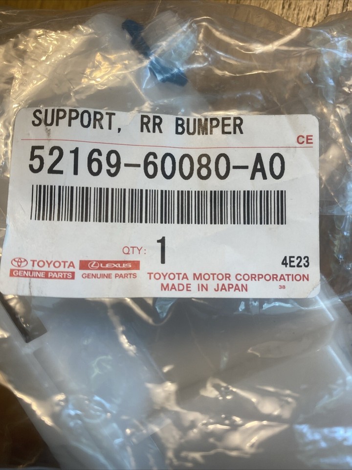 OEM 52169-60080-A0 , Support REAR BUMPER SIDE, 2010-23 | eBay