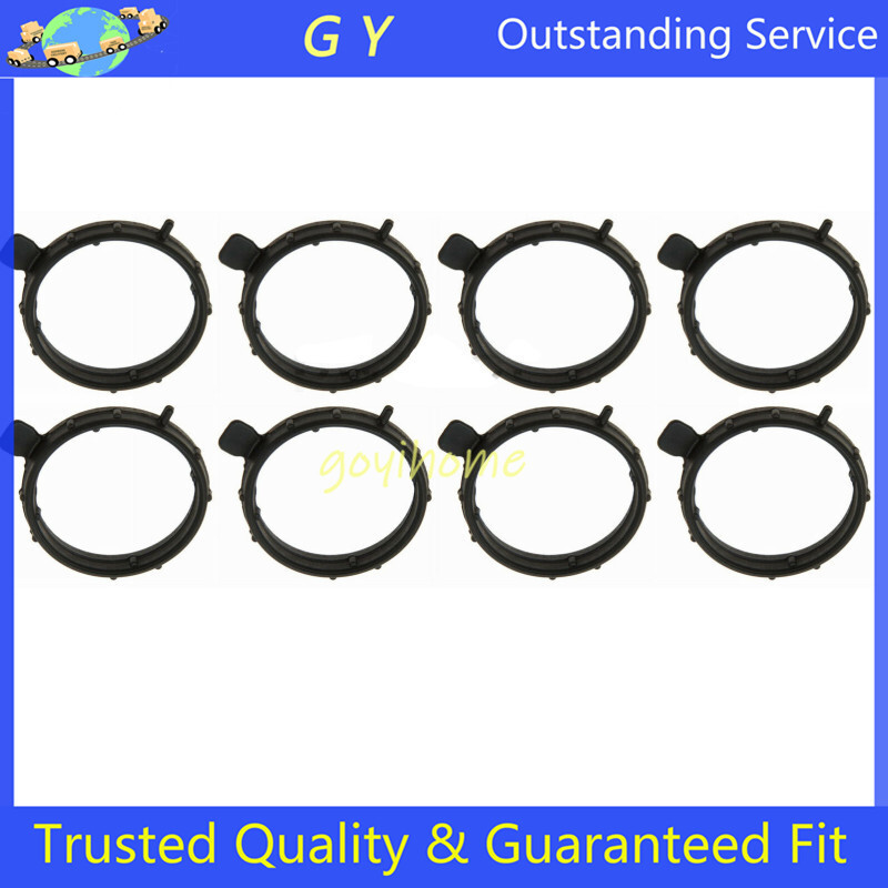 8 Pcs Valve Cover Spark Plug Gasket 94810593702 For Porsche Cayenne ...