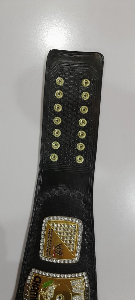 EDGE SPINNER WORLD HEAVYWEIGHT WRESTLING CHAMPIONSHIP 4MM BELT (Replica ...