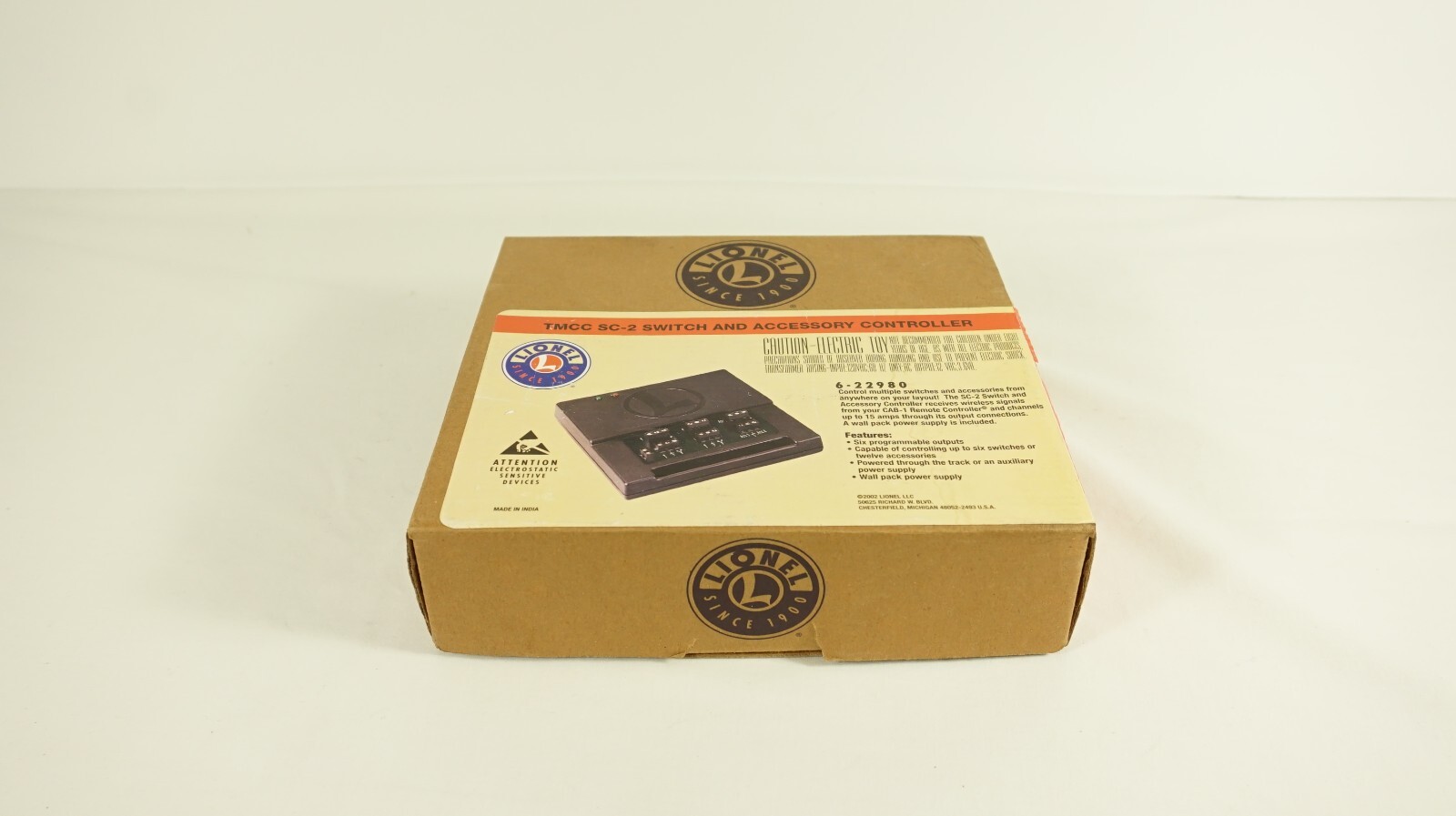 Lionel O Scale TMCC SC-2 Switch & Accessory Controller Item 6-22980 NEW S4 | eBay