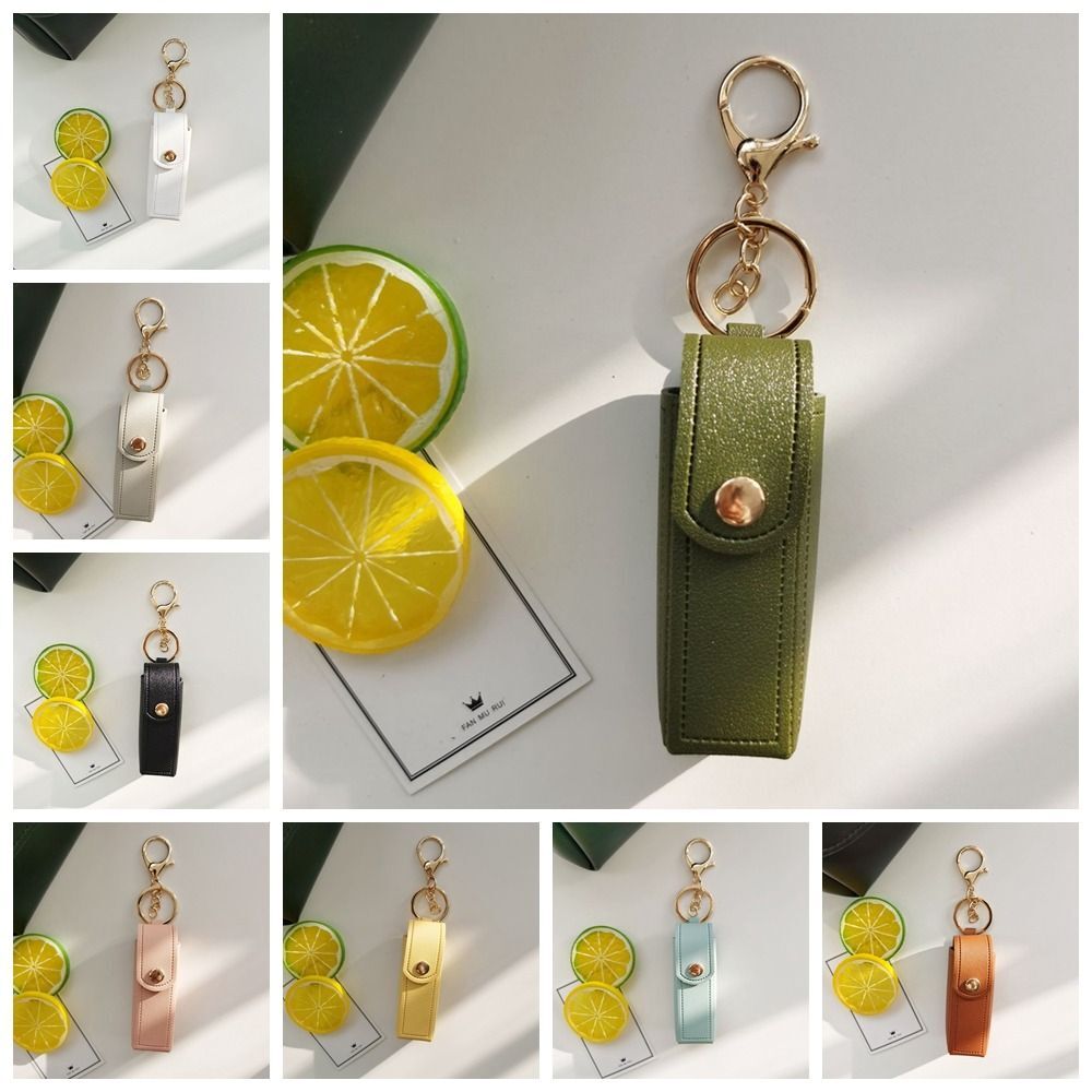 Lipstick Storage Box Mini Cosmetic Bag Makeup Bag Key Chain Outdoor | eBay