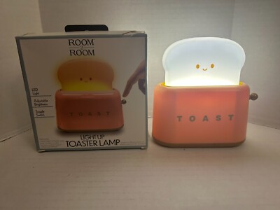 Room 2 Room Light Up Toaster Lamp/LED/Adjustable Brightness/Toggle ...