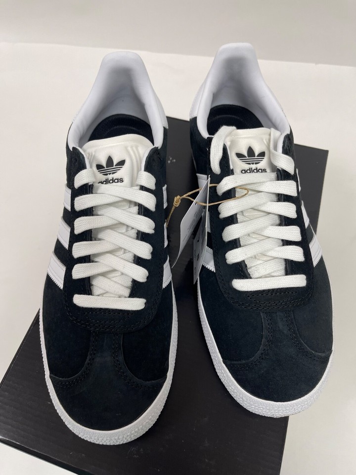 adidas Orginals Men’s Gazelle ADV Black White Gold Sneakers FX6563 ...