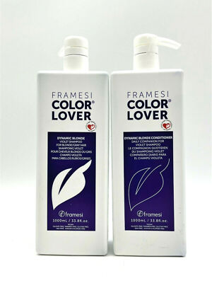 Framesi Color Lover Dynamic Blonde Shampoo & Conditioner 33.8 oz Duo | eBay