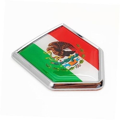 Mexico Flag Decal Stickers Car Emblem Mexican Car Accessories ...