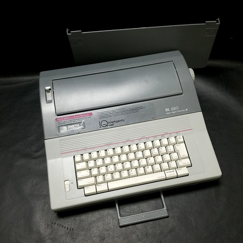 Smith Corona 5A-1 SL 580 Electronic Typewriter Tested Works With Cover ...