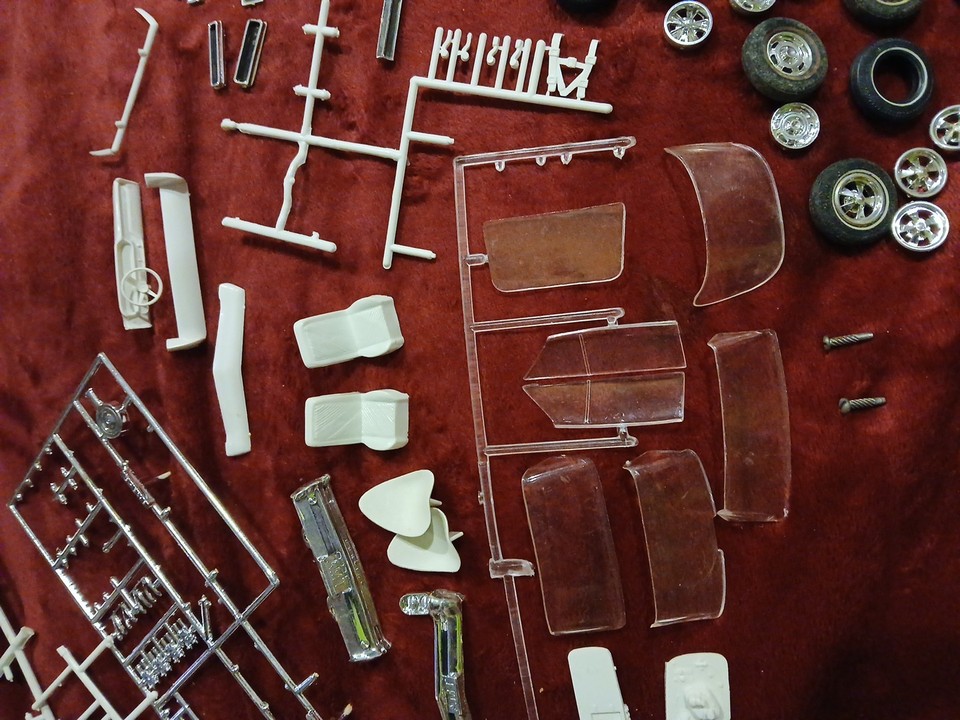 AMT Vintage Original 1965 Pontiac GTO George Barris 1/25 Model Kit | eBay