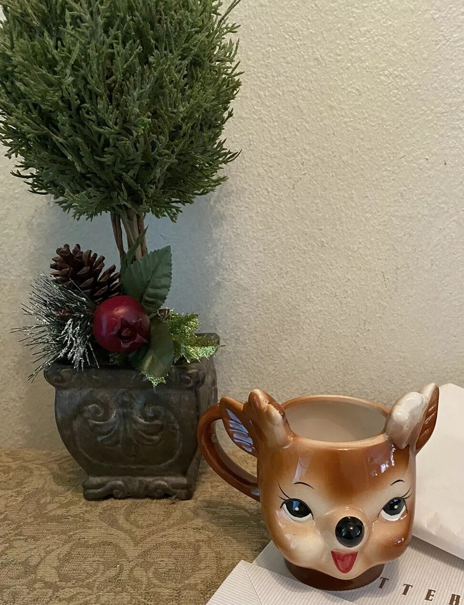 Pottery Barn Reindeer Mug Collection Ebth Pottery Barn Mugs And Cereal