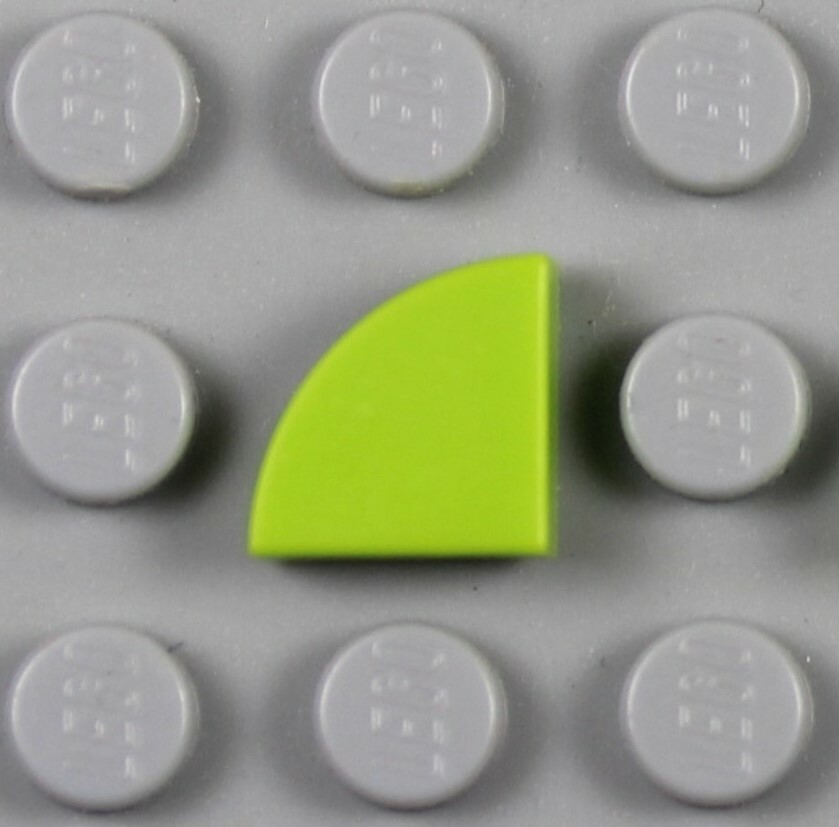 LEGO - 1x1 Tiles Quarter Circle - PICK YOUR COLORS- Smooth Finishing ...