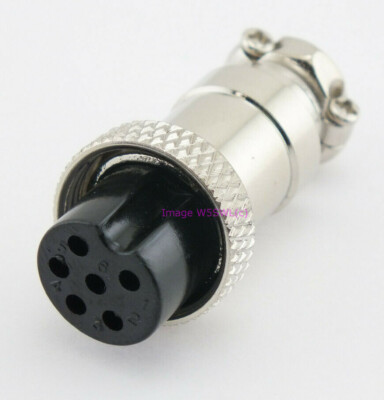 Microphone Mic Plug 6 Pin Female - by W5SWL | eBay