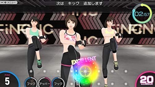 FiNC HOME FiT Nintendo Switch Fitness Health Care Rhythm Game Pocket ...