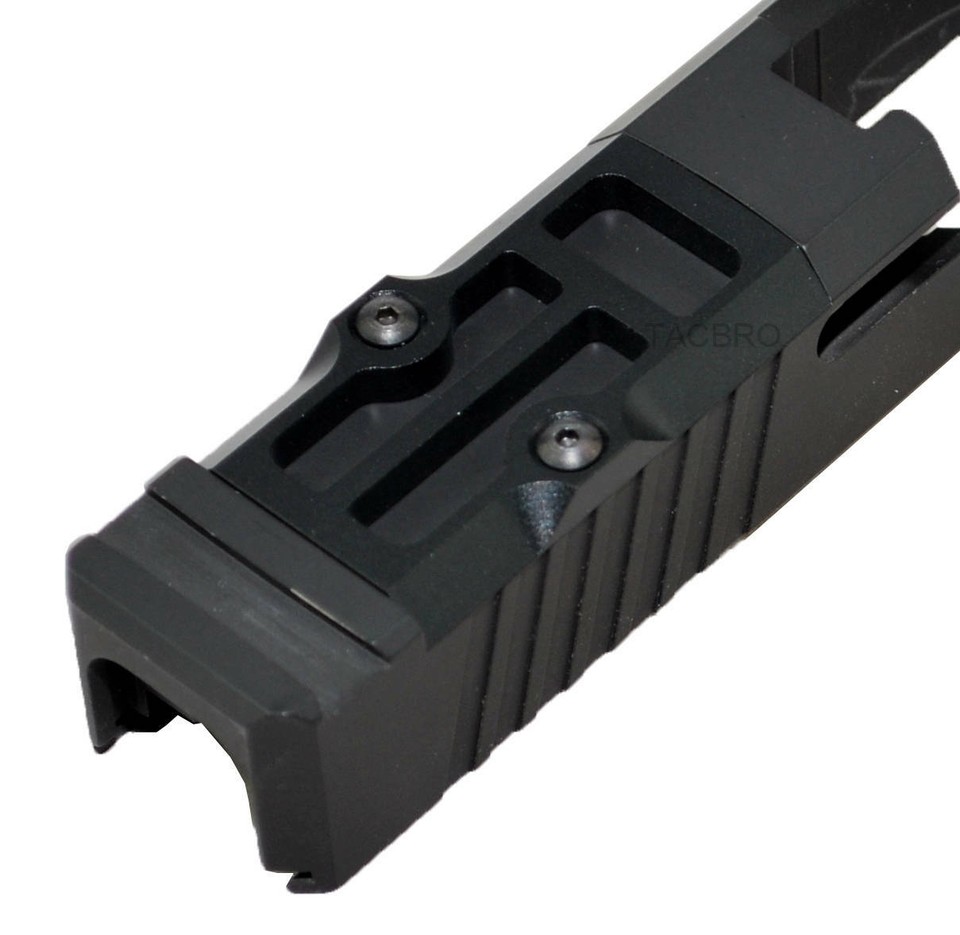 Black Anodized Aluminum Trijicon RMR Cover Plate for G17 G19 G26 Cut ...