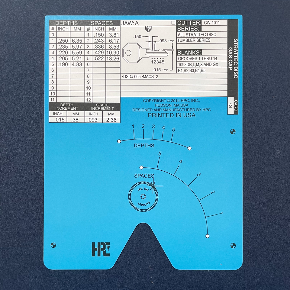 New HPC Replacement Code Cards for 1200 CMB Blitz - Free Shipping ...