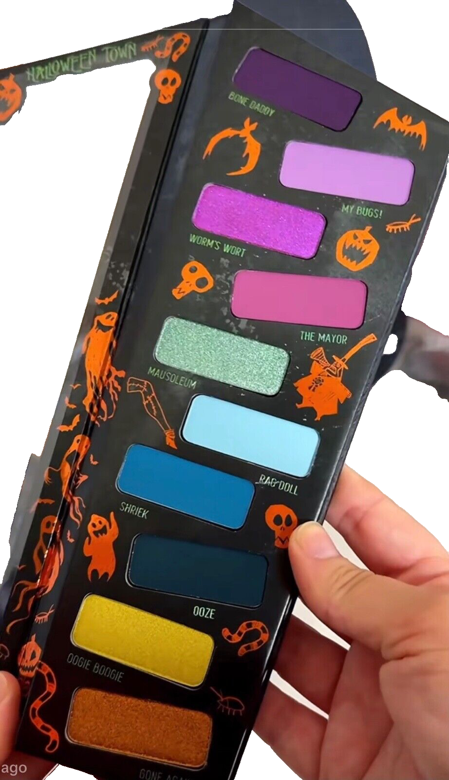 Melt Cosmetics Halloween Town Disney Nightmare Before Christmas Eye ...