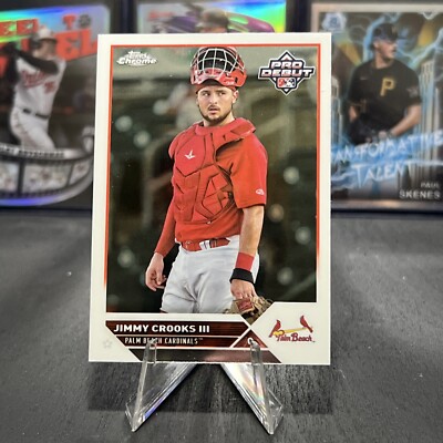 2023 Pro Debut Chrome #PDC-177 Jimmy Crooks III NM-MT | eBay
