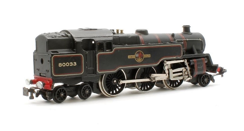 HORNBY DUBLO 'OO' GAUGE BR BLACK 2-6-4T CLASS 4MT '80033' STEAM ...
