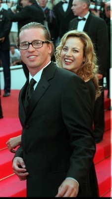 Actor Val Kilmer girlfriend at Cannes Film Festival France May 1999 Old ...