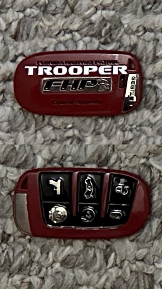 Florida Highway Patrol challenge coin SRT Key Fob | eBay
