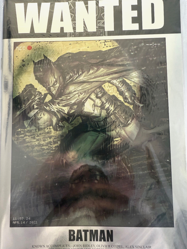 DC Wanted Batman I Am Batman Variant FanExpo Limited to 1,500 Sealed | eBay