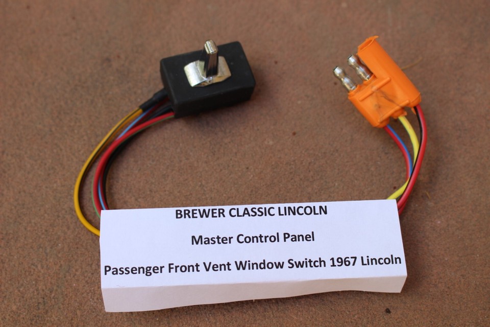 NEW 1967 Lincoln Window Switch SET of 10 Switches - NEW | eBay