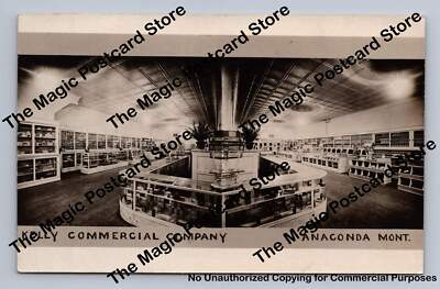 Kelly Commercial Company Store RPPC Anaconda Montana Interesting ...