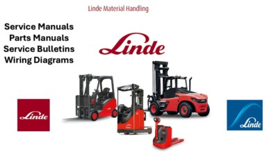 LINDE FORKLIFT Service Manuals on USB Flash Drive. | eBay