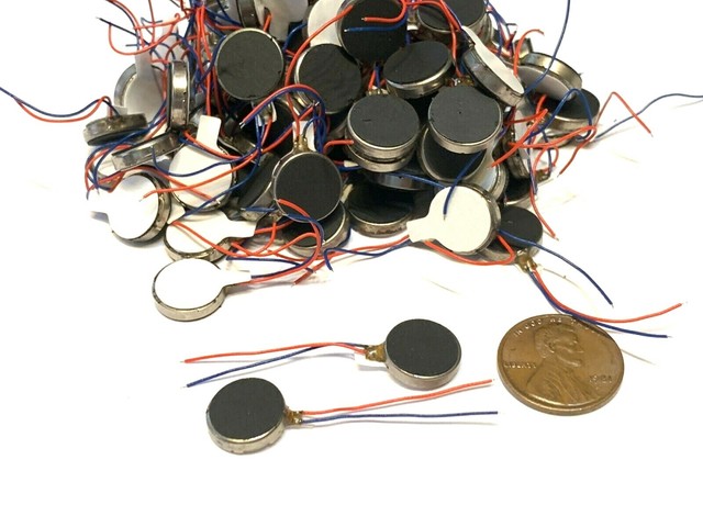 50 Pieces Vibration coin Vibrating motor 12mm small brushless 1400rpm ...