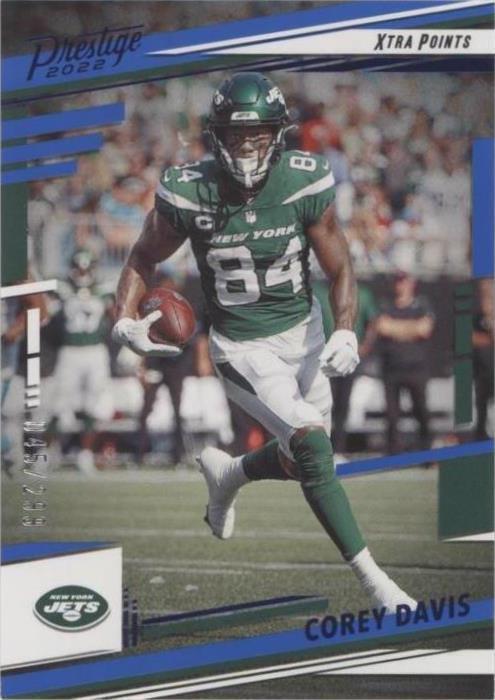 2022 Panini Prestige - Corey Davis #228 Xtra Points Blue /299 for sale ...