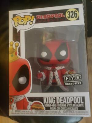 Funko Pop Marvel Deadpool, King Deadpool #326, FYE Exclusive | eBay