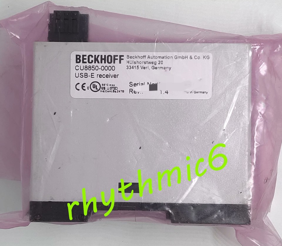 Brand New BECKHOFF CU8850-0000 Ethernet Industrial Switches Fast FedEx ...
