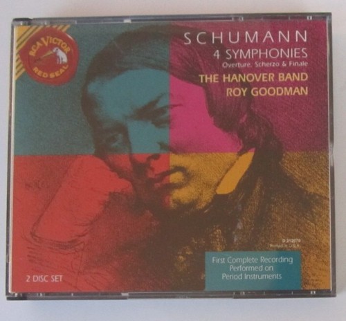 Robert Schumann - Roy Goodman, Hanover Band – 4 Symphonies 2 x CD USED ...