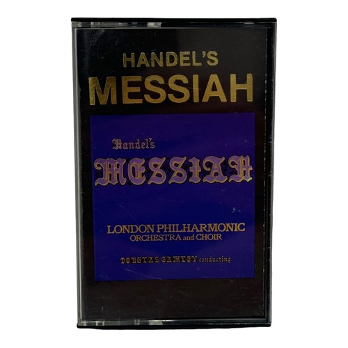 Handel's Messiah - London Philharmonic Orchestra And Choir (Cassette ...