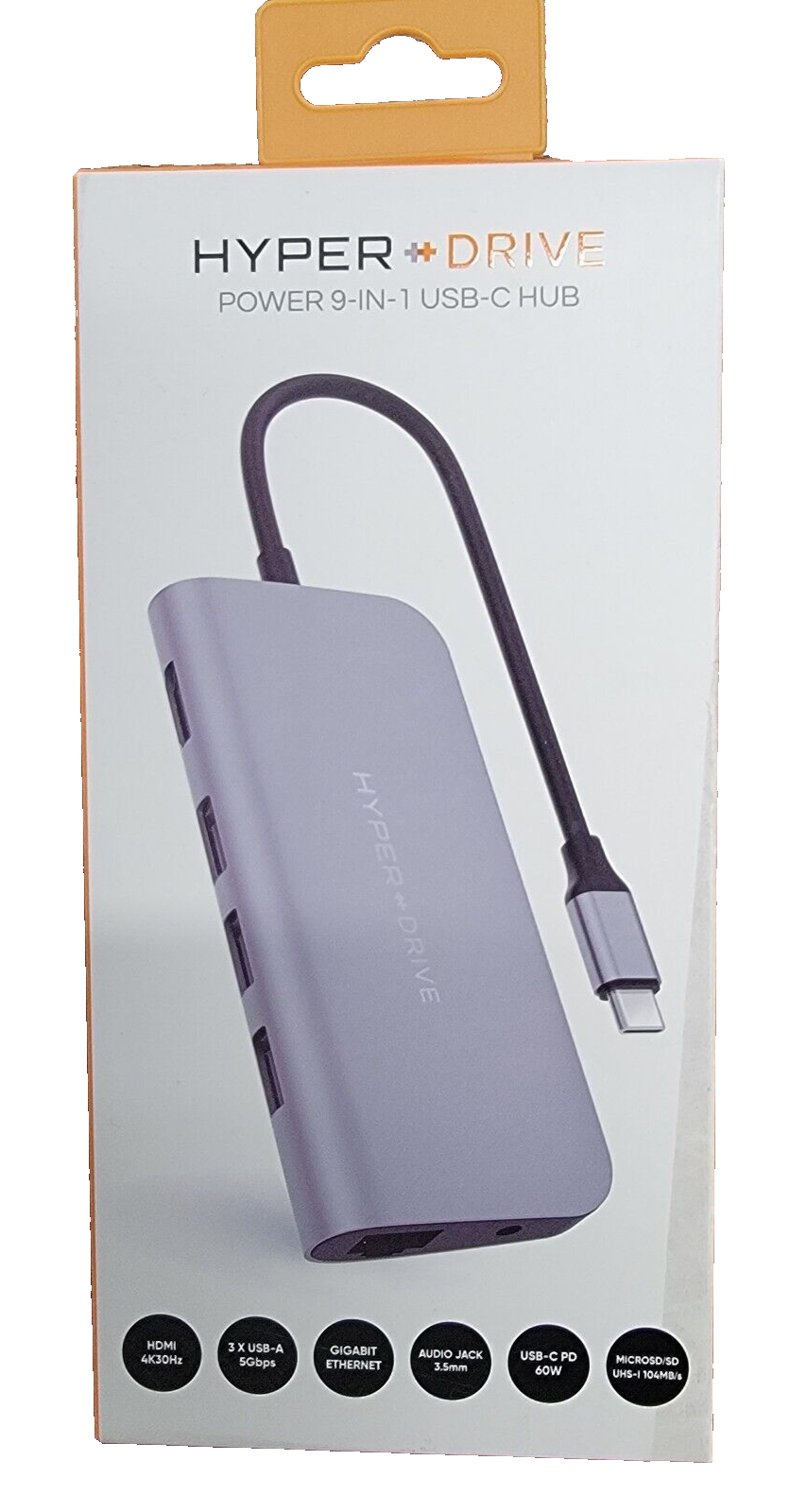 HyperDrive HD30F-GRY POWER 9-in-1 USB-C Hub Space Gray NEW | eBay