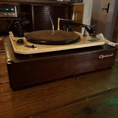 Garrard RC80M British autochanger stereo mod mono 1950s Vintage Fully ...