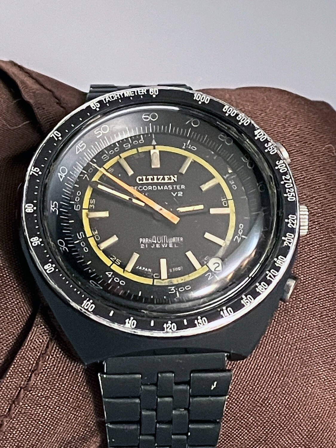 Citizen Record Master Custom V2 4-570057 TA Parawater Diver, Manual ...